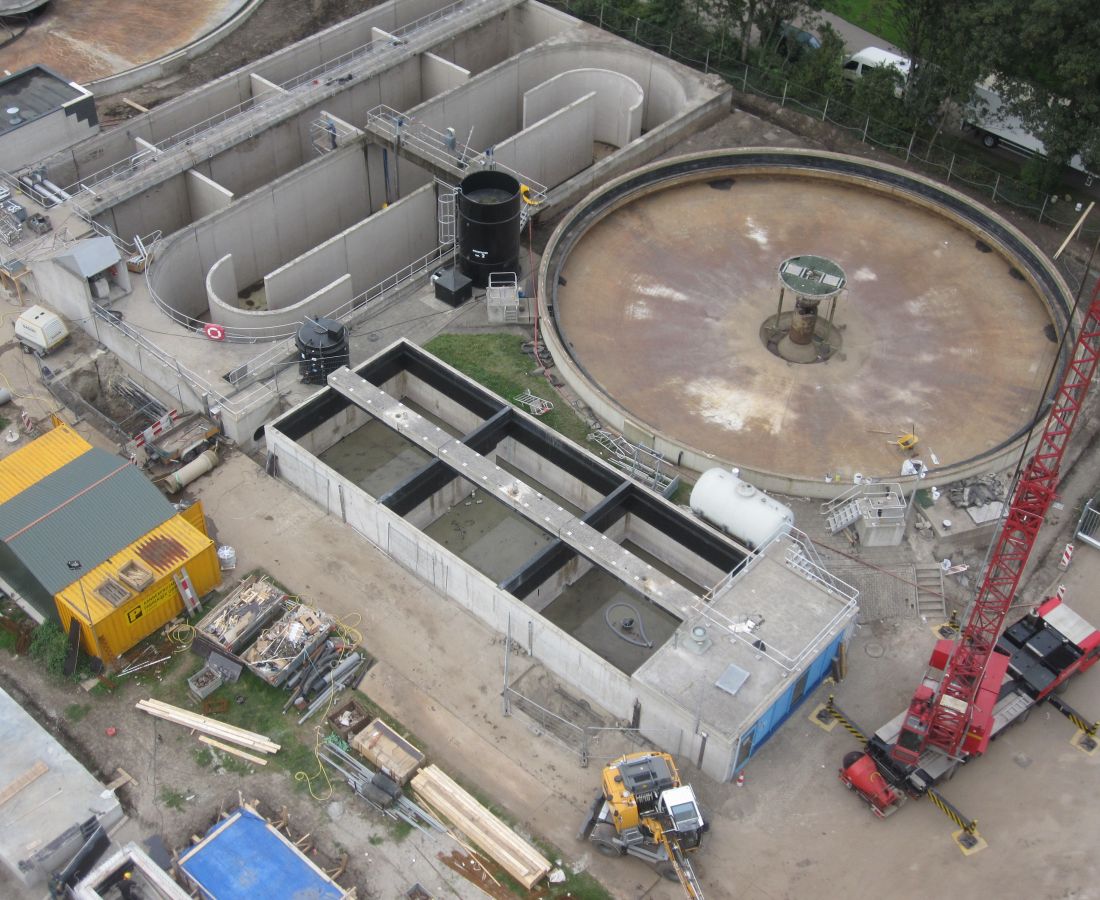 Aanpassen AWZI Dronten - Pannekoek GWW